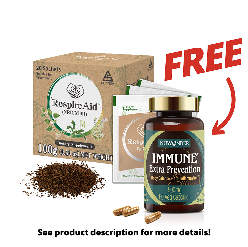 RespireAid™ (20 sachets/box) — Sun Ten