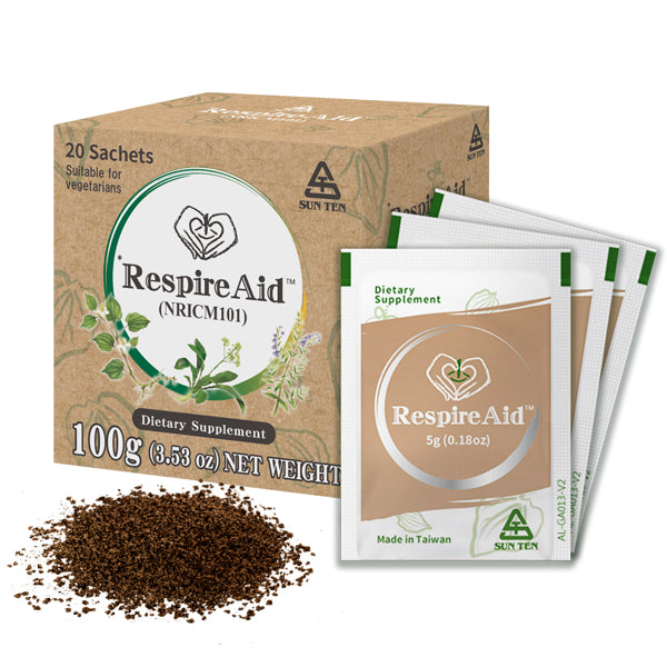 RespireAid™ (20 sachets/box) — Sun Ten